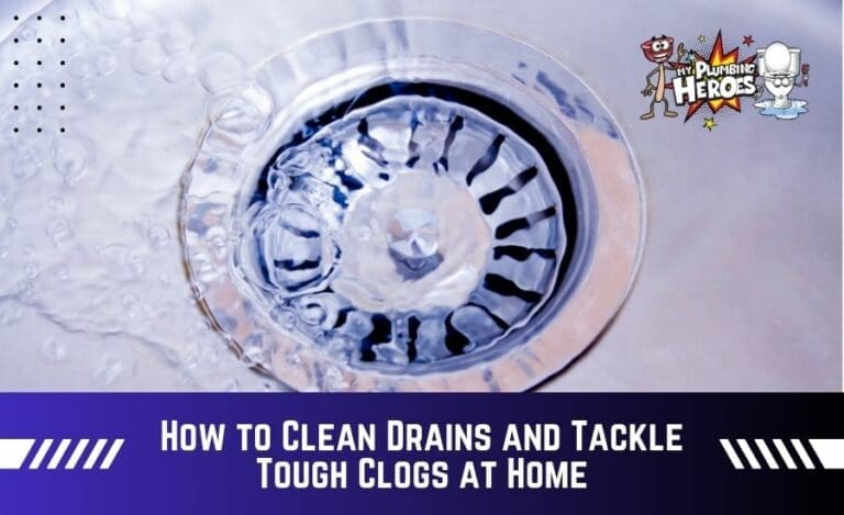 How to Clean Drains and Tackle Tough Clogs at Home - My Plumbing Heroes